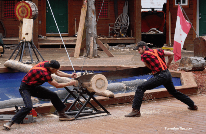 Great Alaskan Lumberjack Show in Ketchikan, Alaska