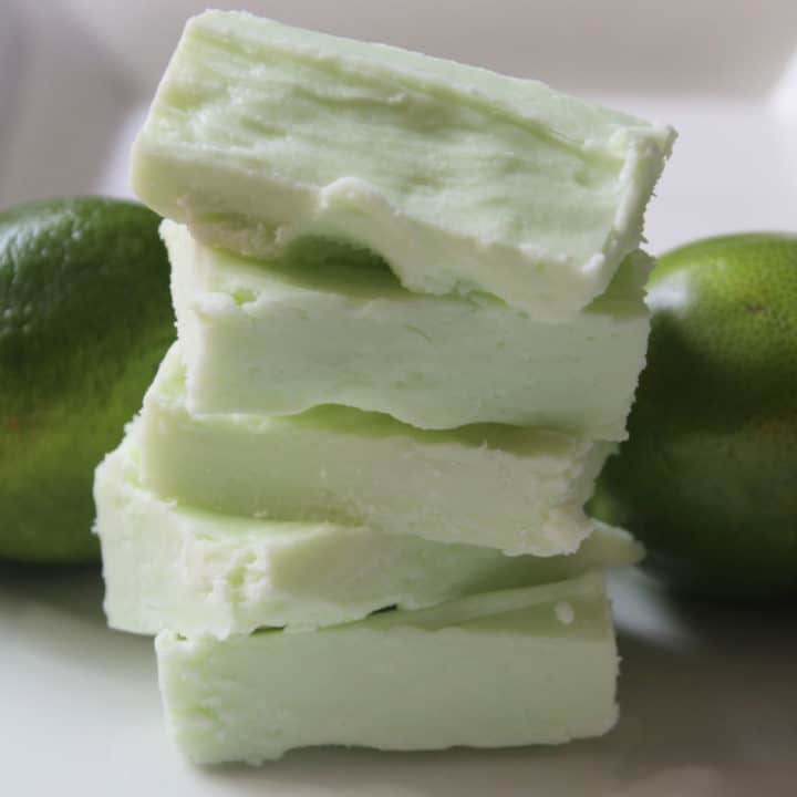 2 Ingredient Key Lime Fudge Recipe!