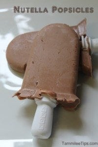 Easy and Delicious Nutella Popsicle Recipe - Tammilee Tips