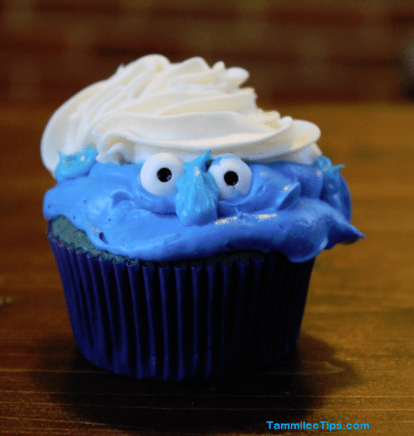 Smurf Cupcakes