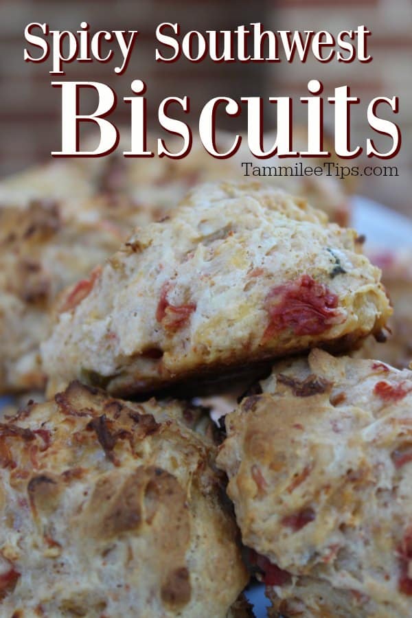 Easy Spicy Southwest Biscuits Recipe - Tammile Tips