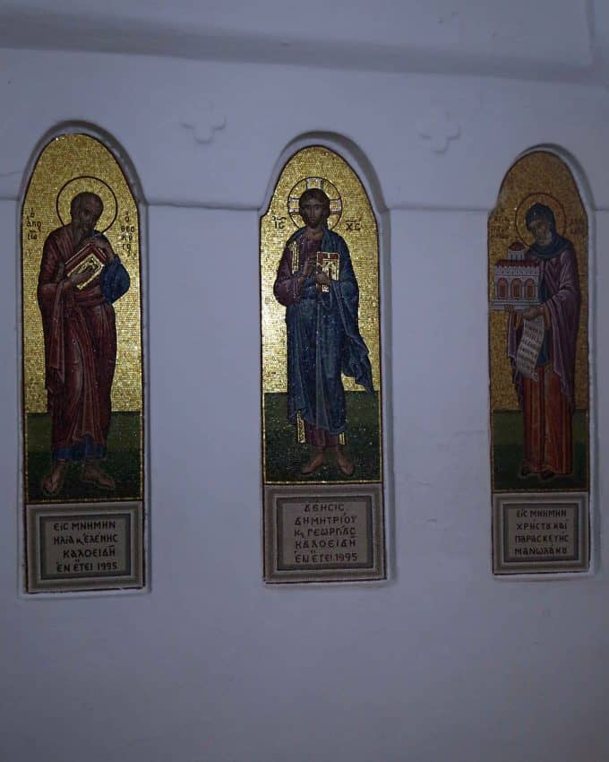 St Johns Monastery and the Grotto of Apocalypse Patmos Greece