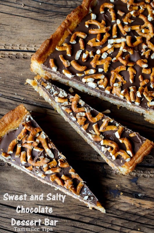 Sweet and Salty Chocolate Dessert Bar Recipe - Tammilee Tips Sweet and Salty Chocolate Dessert Bar Recipe - Tammilee Tips