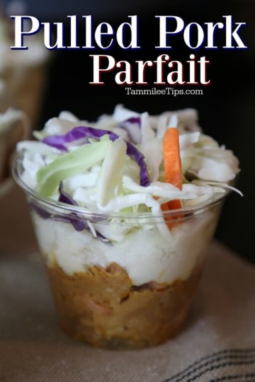 Pulled Pork Parfait Recipe - Tammilee Tips