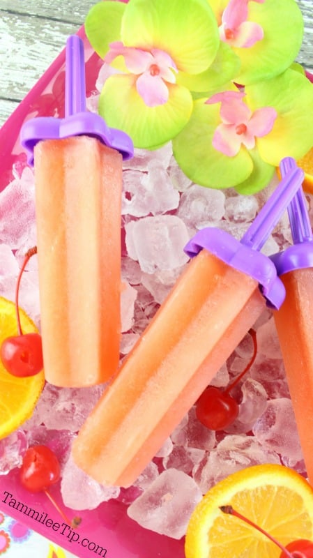 Bahama Mama Popsicle Recipe, Adult Popsicle perfect for summer ...