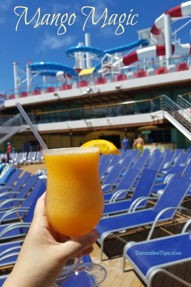 Carnival Cruise Lines Mango Magic Cocktail Recipe - Tammilee Tips
