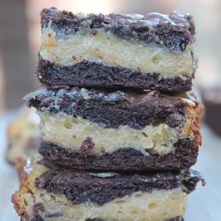 Chocolate Peanut Butter Buckeye Bars