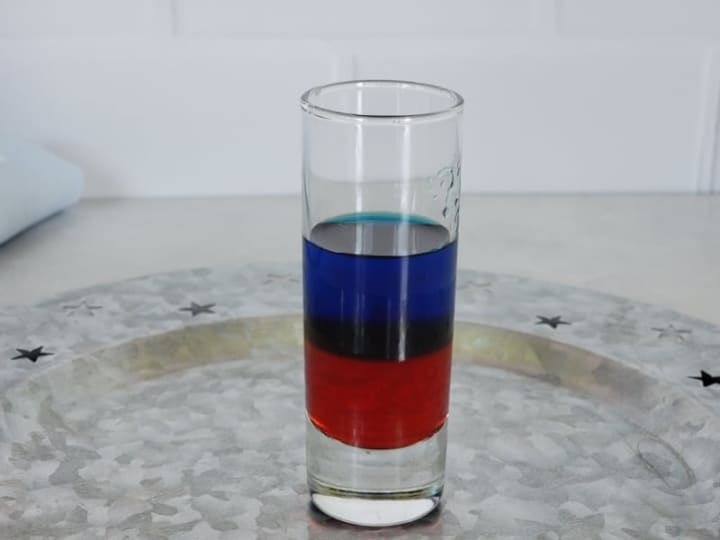Red White and Blue Shot Recipe - Tammilee Tips