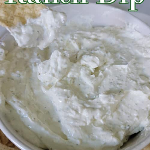 3 Ingredient Creamy Hidden Valley Ranch Dip Recipe - Tammilee Tips