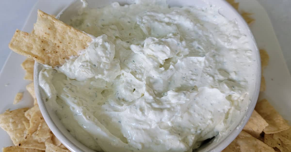 3 Ingredient Creamy Hidden Valley Ranch Dip Recipe - Tammilee Tips