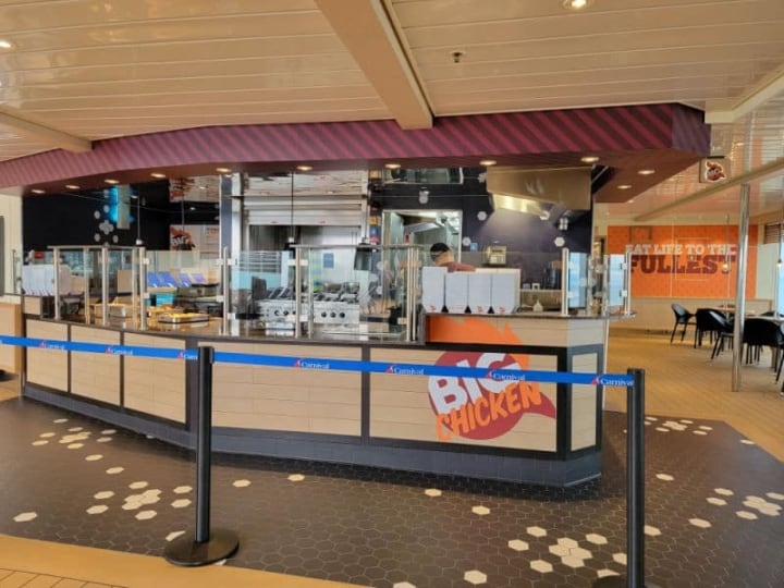 Shaq's Big Chicken - Carnival Radiance - Tammilee Tips