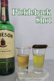 How To Make a Pickleback Shot With Jameson Irish Whiskey {Video ...