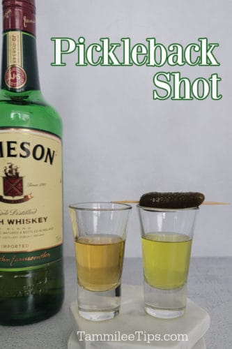 How To Make a Pickleback Shot With Jameson Irish Whiskey {Video ...