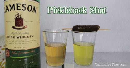How To Make a Pickleback Shot With Jameson Irish Whiskey {Video ...