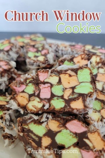How To Make Church Window Cookies (Step By Step Photos) - Tammilee Tips