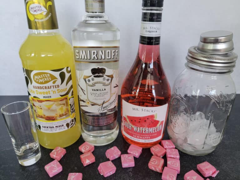Pink Starburst Shot and Cocktail Recipe - Tammilee Tips