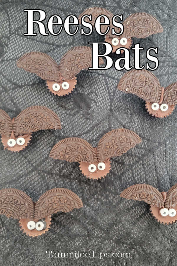 Easy Reeses Bats (Halloween Treats) - Tammilee Tips