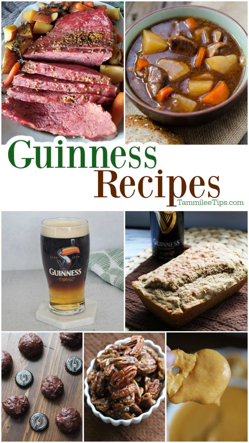 Guinness Recipes (Snacks, Cocktails, Entree and More) - Tammilee Tips