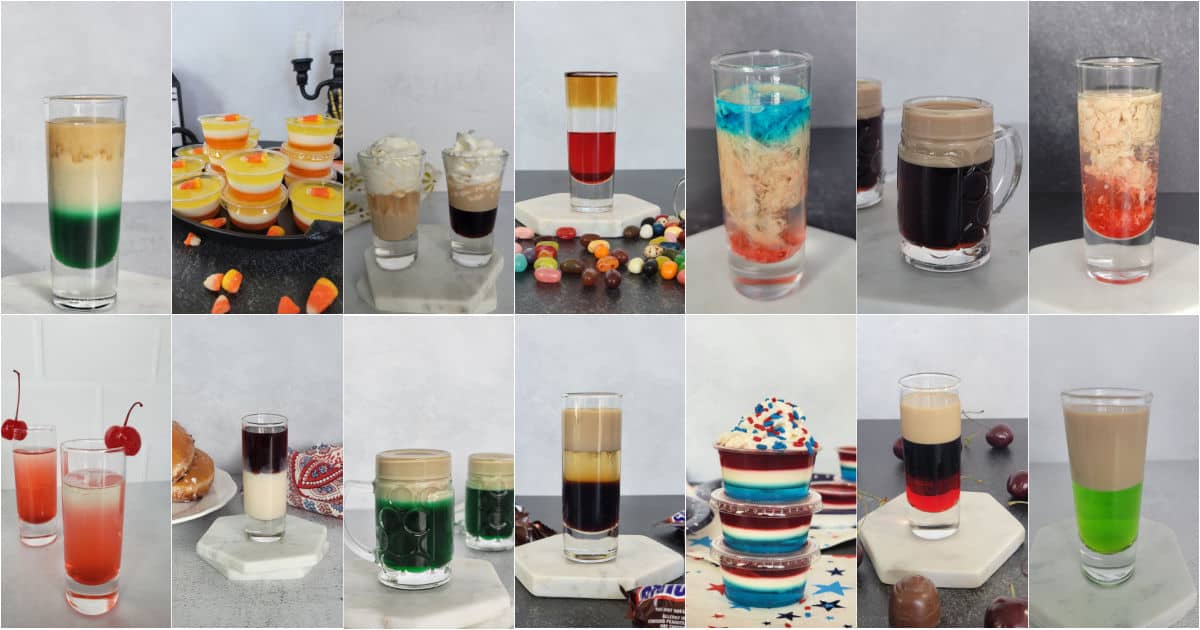 Layered Shots and How to pour them perfectly! - Tammilee Tips