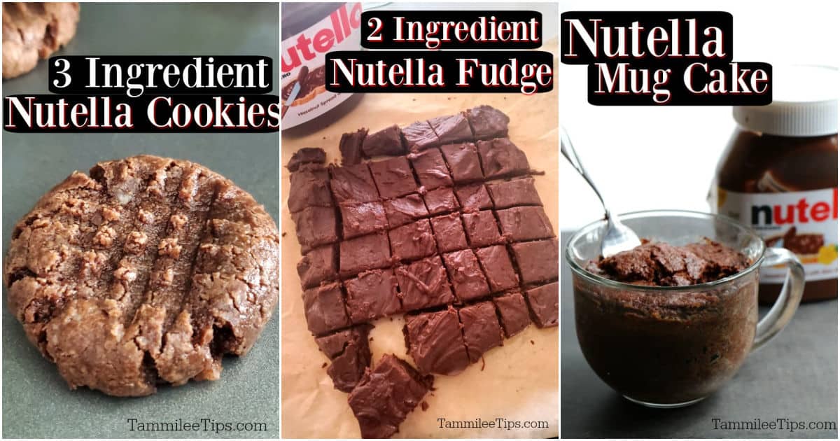 Easy Nutella Recipes everyone will love!