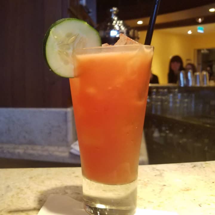 Carnival Cruise Alchemy Bar Cucumber Sunrise Recipe - Tammilee Tips